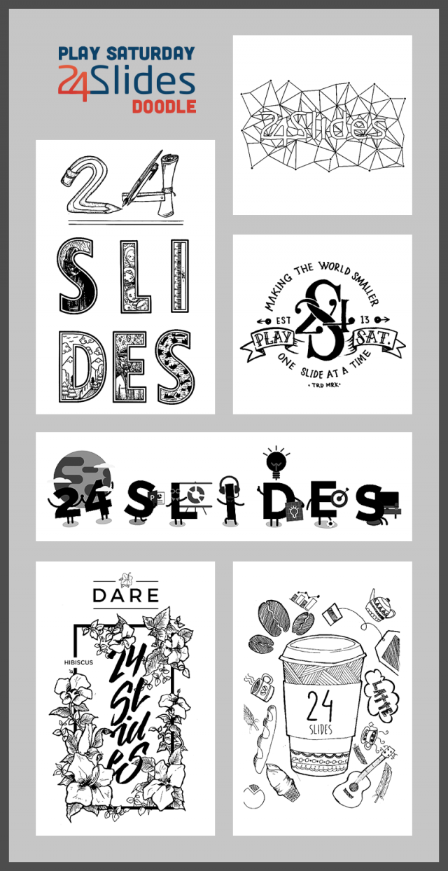 Play Saturday: Doodles You Can Wear and Share - 24Slides
