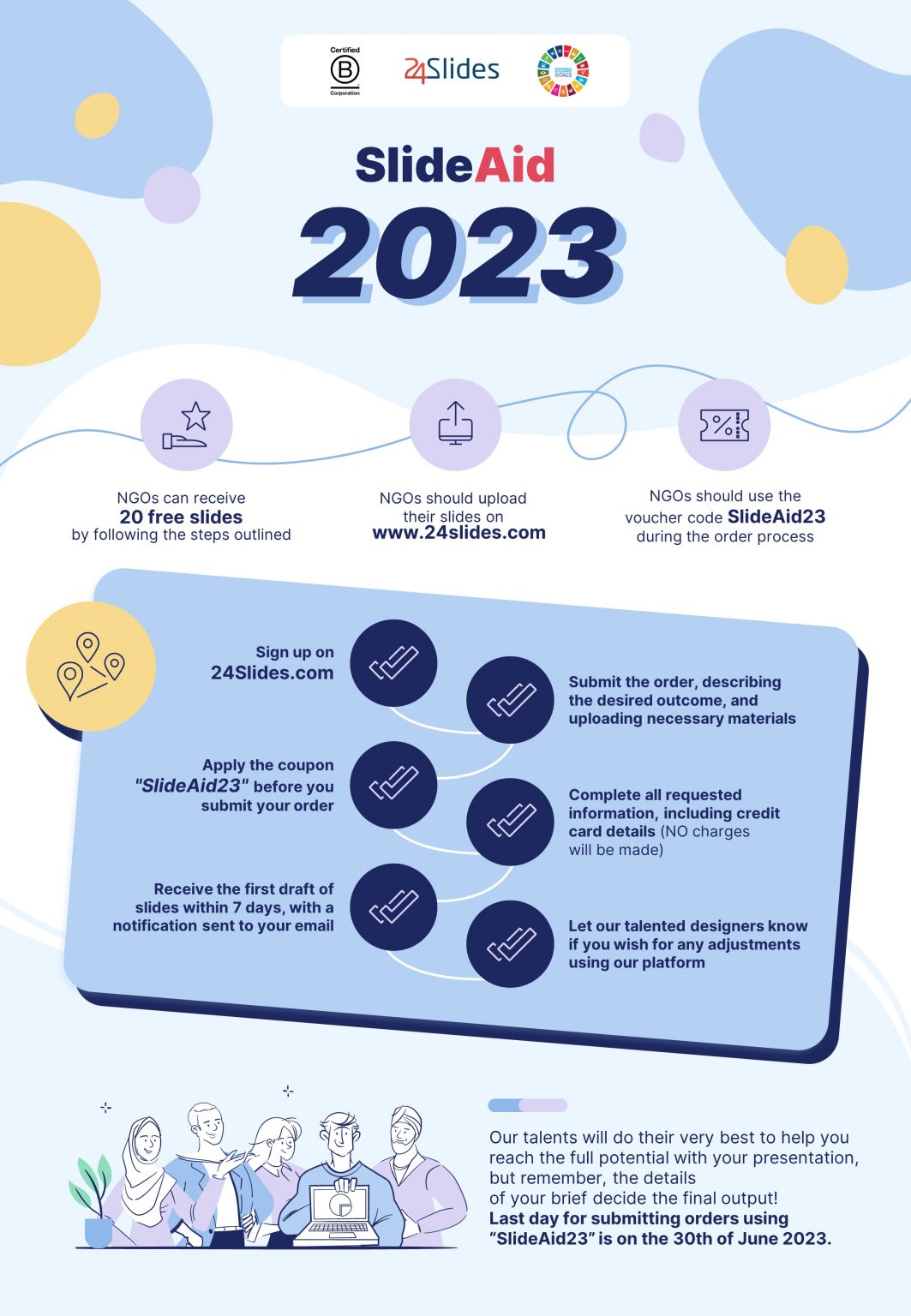 SlideAid by 24Slides – Free Slides for Non-Profit Projects and ...