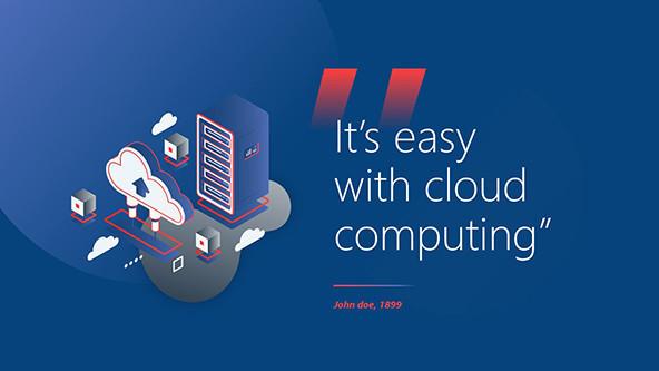 Cloud Computing PowerPoint Template | Free PowerPoint Template