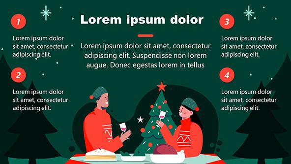 Christmas PowerPoint Backgrounds | Free PowerPoint Template