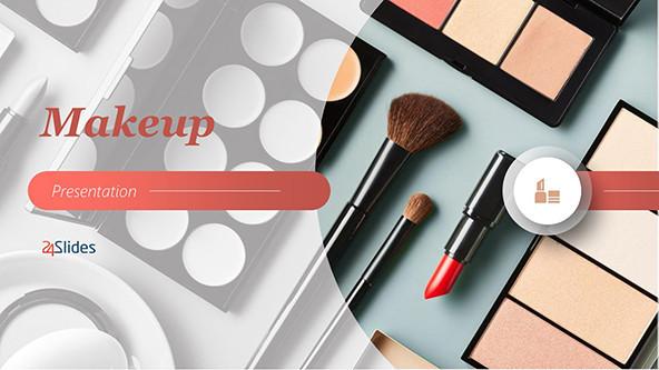 Makeup PowerPoint Presentation | Free PowerPoint Template