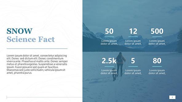 Snow Season Template Pack | Free PowerPoint Template