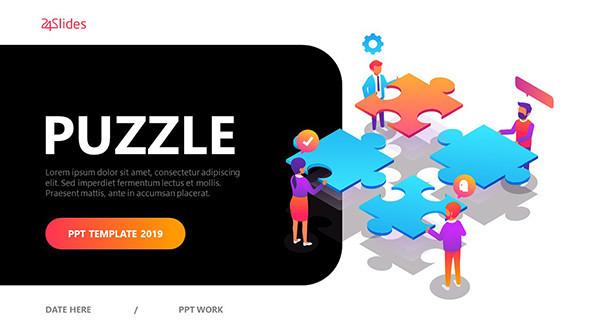 Puzzle Presentation Template | Free PowerPoint Template