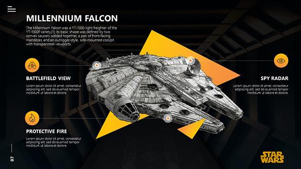 Star Wars Themed Slides | Free PowerPoint Template