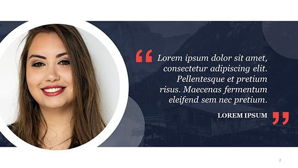 Customer Testimonial Templates | Free PowerPoint Template